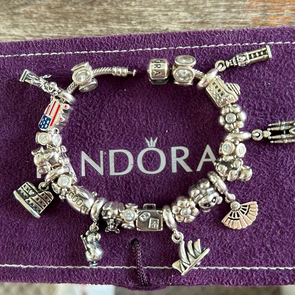 Pandora | Jewelry | Pandora Bracelet Full | Poshmark